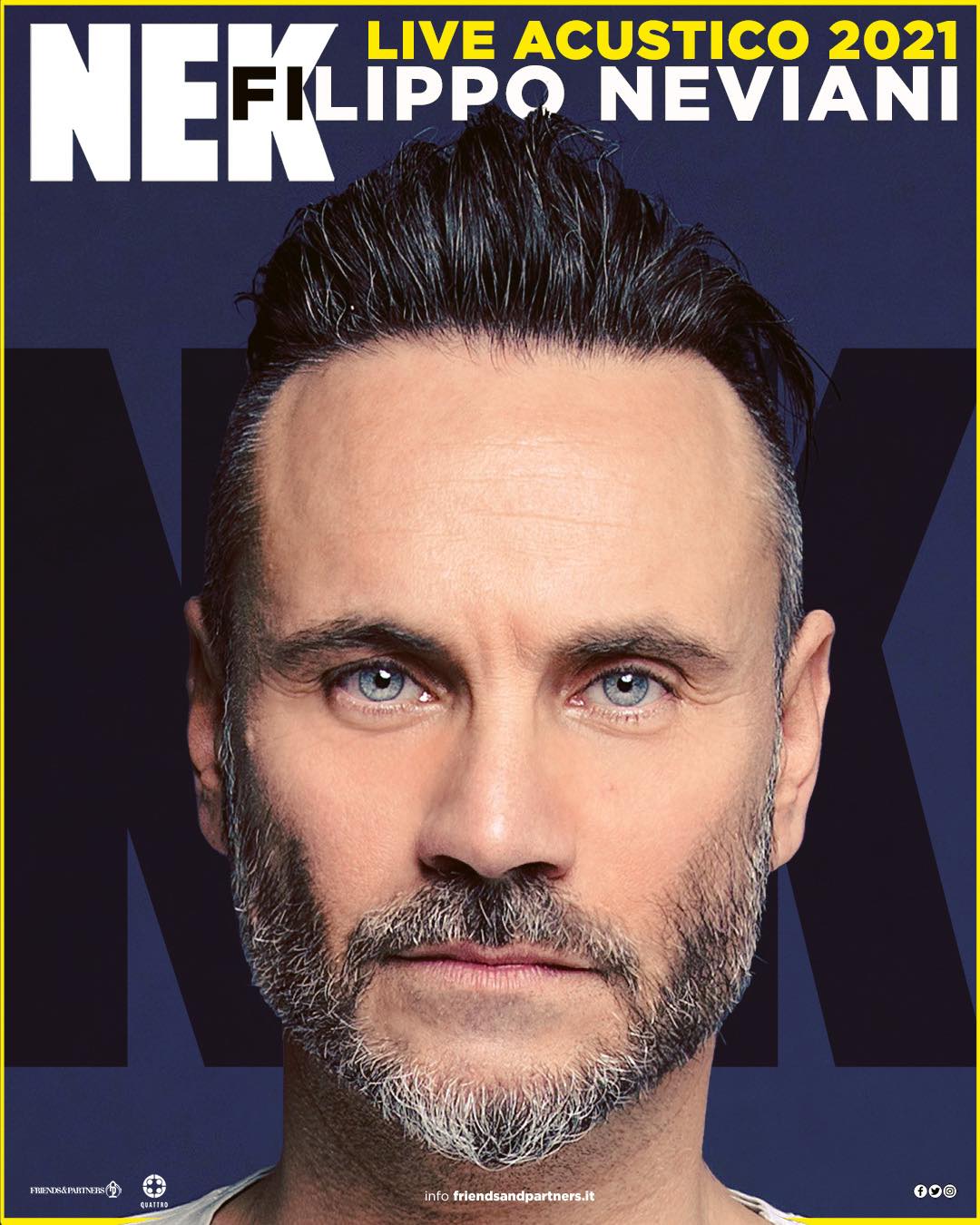 Nek passa un'estate acustica in concerto - Scaletta, date e biglietti