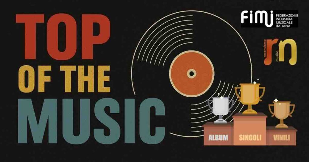 Top of the Music 2026: classifiche album, singoli e vinili - week25
